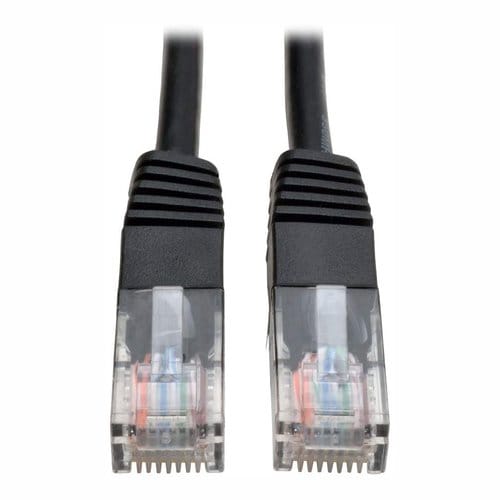 7FT CAT5E BLACK PATCH CABLE