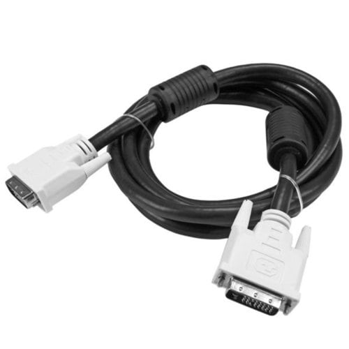 6FT MALE TO MALE 25PIN DVI-D DUAL LINK DIGITAL MONITOR CABLE