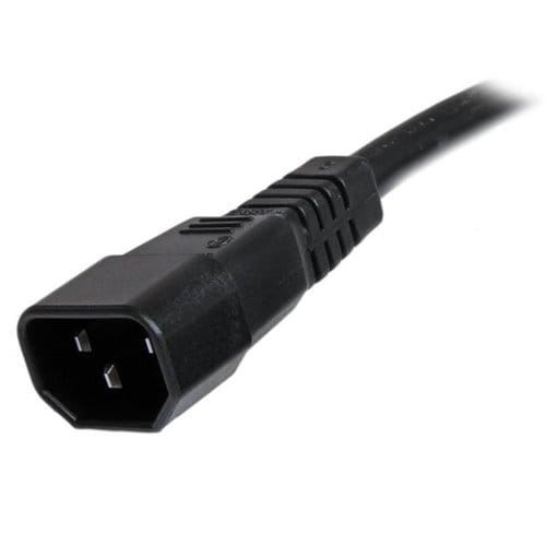 6FT COMPUTER POWER CORD C14 TO C15 AC POWER PC EXTENSION CABLE