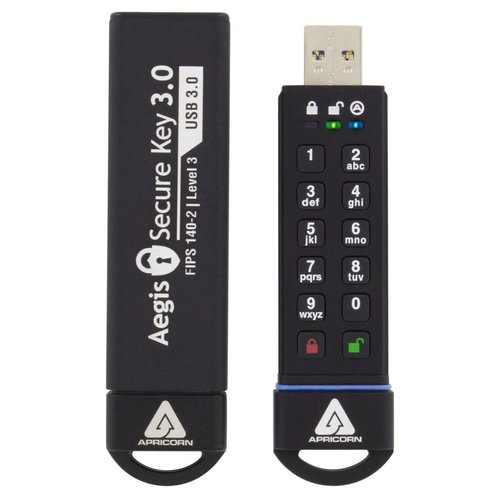 480GB 256-BIT AES XTS HARDWARE ENCRYPTED SECURE USB 3.0 MEMORY KEY