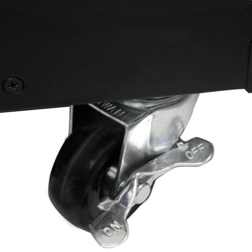 4 POST OPEN FRAME SERVER RACK 9U AV NETWORK EQUIPMENT RACK