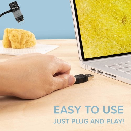 PLUGABLE USB2-MICRO-250X USB 2.0 DIGITAL MICROSCOPE