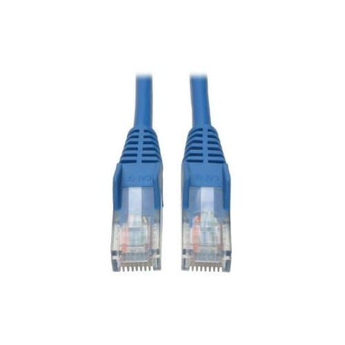 2FT CAT5 CAT5E PATCH CABLE BLUE SNAGLESS MOLDED M/M RJ45 350MHZ