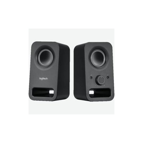 LOGI Z150 MULTIMEDIA SPKR-BLACK MIDNIGHT BLACK - 6 WATTS POWER