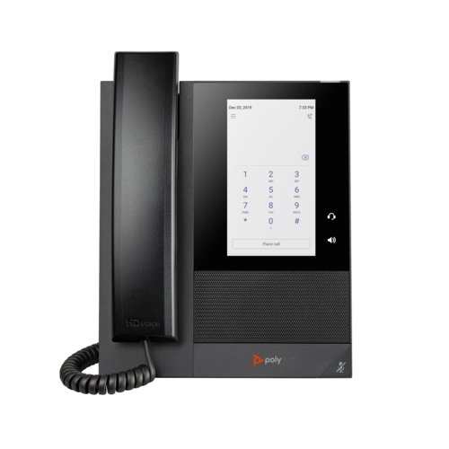 POLY CCX 400 BUSINESS MEDIA PHONE FOR MICROSOFT TEAMS AND POE-E