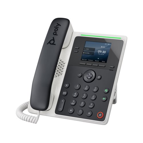 POLY EDGE E100 IP PHONE AND POE-ENABLED